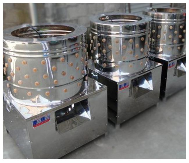 Stainless Steel 304 Chicken Defeathering Machine Poultry Plucking Machine