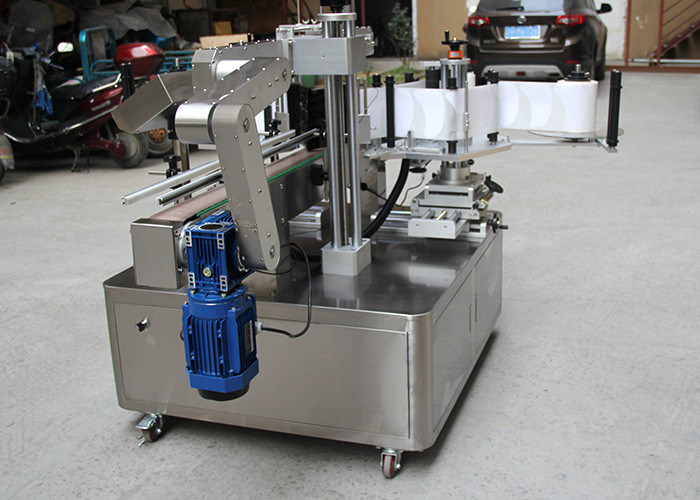 Double Side Sticker Labeling Machine Color Touch Screen Control OEM Service