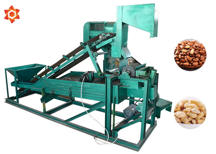Low Energy Consumption Pine Nut Shelling Machine Electric Control 1 ...
